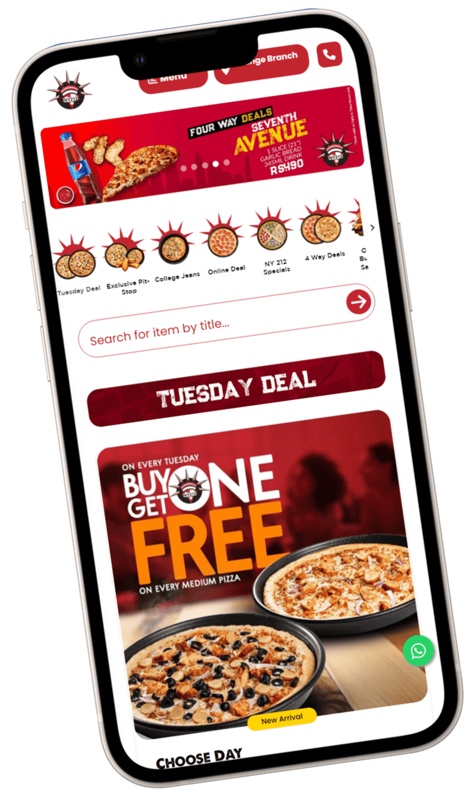 NY212 Pizza | Lahore & Sargodha Best Pizza – Order Now!